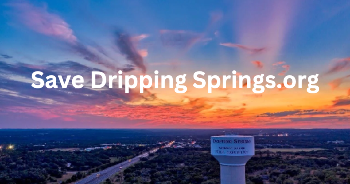 Save Dripping Springs